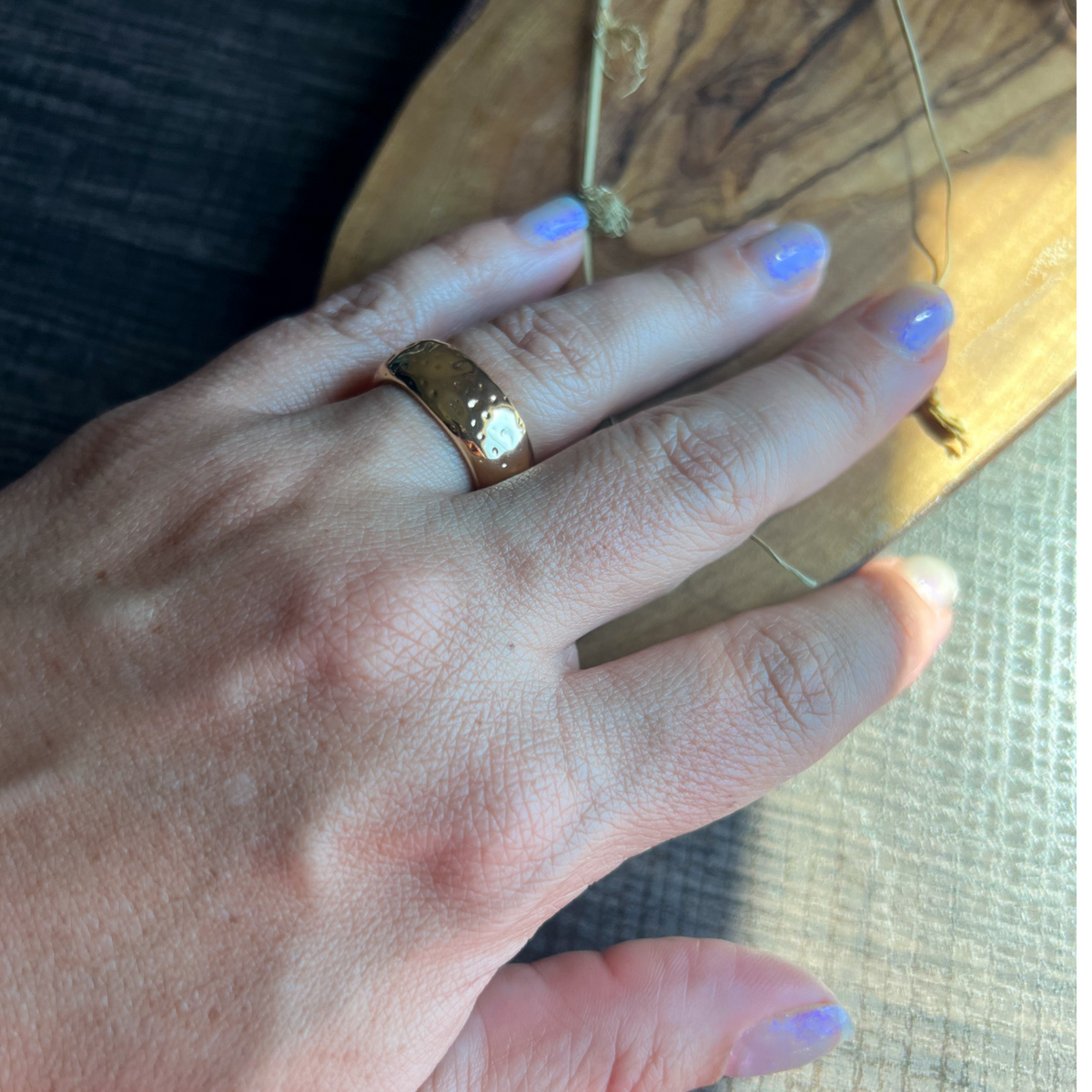 Bold and Chunky Ring, Adjustable – Mara James Company