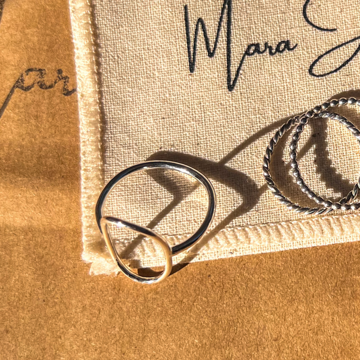 Oval Rings, Sterling Silver – Mara James Company